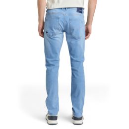Herren Straight-Jeans, blau, Gr. 33, Tom Tailor Denim, Denim/Jeans, Obermaterial: 75% Baumwolle, 20% Polyester, 3% Viskose, 2% Elasthan. Futter: 65%