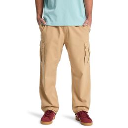Quiksilver Herren Sporthose "Taxer Regular", beige, Gr. S, Obermaterial: 99% Baumwolle, 1% Elasthan., Hosen