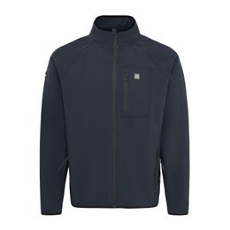 !Solid SOLID Herren Softshelljacke "Softshelljacke SDSolane", blau, Gr. M, Obermaterial: 92% Polyester PES. 8% Elasthan EL., Jacken