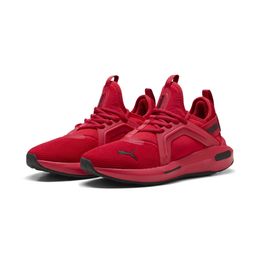Puma Jungen Sneaker "Softride Enzo 5 Trainingsschuhe Jugendliche", Gr. 38,5for all time rot schwarz, Obermaterial: Synthetik, Textil. Futter: Textil.