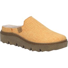 Josef Seibel Damen Hausschuh "Carmaux 01, orange", Gr. 40, orange, Obermaterial: 80% Rindsleder Leather cow. 20% Textilmaterial TEXMAT., Schuhe