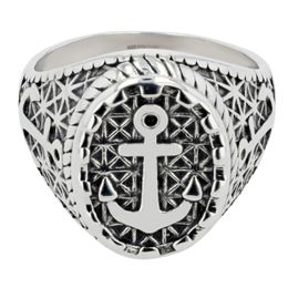 Adelia&acute;s ADELIA ́S Herren Fingerring "Herren Ring aus Edelstahl", 68, Edelstahlsilber, Edelstahl, Fingerringe