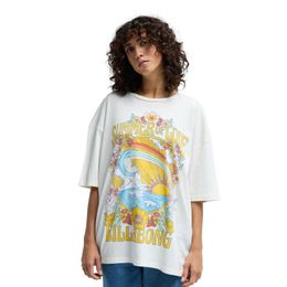 Billabong Damen T-Shirt "Summer Of Love"wei&szlig;, Gr. XS, Obermaterial: 100% Baumwolle., Shirts
