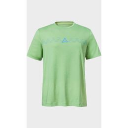 Sch&ouml;ffel SCH&Ouml;FFEL Damen Funktionsshirt "T Shirt Style Elmori WMN", gr&uuml;n, Gr. 36, Oberstoff: 60% Baumwolle, 40% Polyester, Shirts