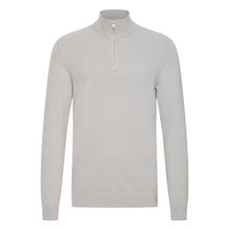 Blend Herren Troyer "Troyer BHBryan", grau, Gr. M, Obermaterial: 70% Baumwolle CO. 30% Nylon NY., Pullover