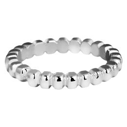 Adelia&acute;s ADELIA ́S Damen Fingerring "Damen Ring aus Edelstahl", 56, Edelstahlsilber, Edelstahl, Fingerringe