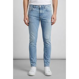 Herren Skinny-fit-Jeans "SKINNY JEANS", blau, Gr. 34, Calvin Klein Jeans, unifarben, Denim/Jeans, Obermaterial: 80% Baumwolle, 12% Polyester, 6%