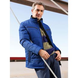 Marco Donati Herren Steppjacke, blau, Gr. 56, unifarben, 100% Polyester, Jacken