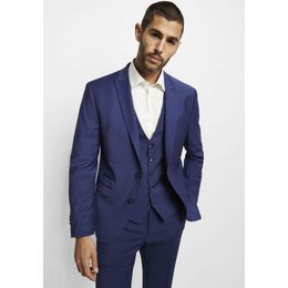 Cinque Herren Anzug "CICASTELLO", blau, Gr. 58, unifarben, Web, Obermaterial: 53% Polyester, 43% Schurwolle, 4% Elasthan, Anz&uuml;ge, mit Powerstretch