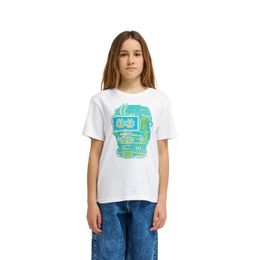 Element Jungen T-Shirt "Shine"optic wei&szlig;, Gr. 12, Obermaterial: 100% Walkfrottier;, Shirts