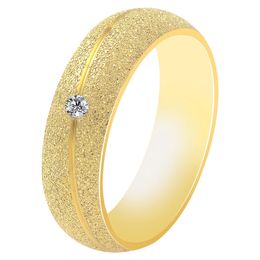Adelia&acute;s ADELIA ́S Damen Fingerring "Damen Ring aus Edelstahl", 62, Edelstahlgold, Edelstahl, Fingerringe