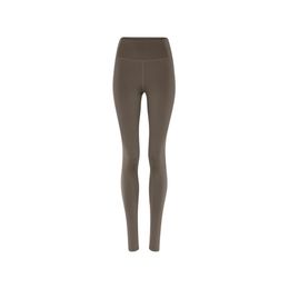 Chinohose "Girlfriend Collective Trouser FLOAt", Damen, Gr. L, Normalgr&ouml;&szlig;en, mink, Obermaterial: 90% Polyester, 10% Elasthan, Girlfriend Collective, Hosen Chinohose