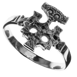 OSTSEE-SCHMUCK Damen Fingerring "- Hiddensee - Silber 925/000 -", 54, silber, Fingerringe