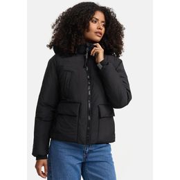 Marikoo Damen Winterjacke "Morinaa", schwarz, Gr. L, Obermaterial: 100% Polyester. Innenseite: 100% Polyester. Futter: 100% Polyester. Wattierung: