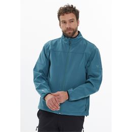 WHISTLER Herren Softshelljacke "Dublin", gr&uuml;n, Gr. S, unifarben, 94% Polyester, 6% Elasthan, Jacken, mit wasserdichter Funktion