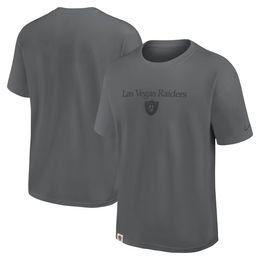 Nike Damen T-Shirt "Nike T-Shirt Las Vegas Raiders Nike SS Loose Fit Cotton", grau, Gr. M, 100% Baumwolle, Shirts