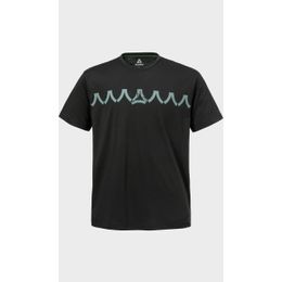 Sch&ouml;ffel SCH&Ouml;FFEL Herren Funktionsshirt "T Shirt Style Elmori MEN", schwarz, Gr. 52, Oberstoff: 60% Baumwolle, 40% Polyester, Shirts
