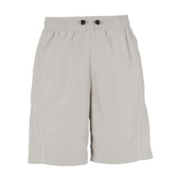 Shorts Urban Classics "Urban Classics Piped Panel Trackshorts", Herren, Gr. 5XL, US-Gr&ouml;&szlig;en, cloud, 100% Polyester, unifarben, normal, Hosen Shorts