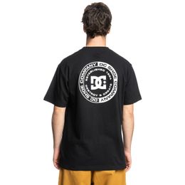 DC Shoes Herren T-Shirt "DC Corpo Fb", schwarz, Gr. L, Obermaterial: 75% Baumwolle, 25% Baumwolle., Shirts