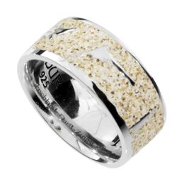 OSTSEE-SCHMUCK Damen Fingerring "- Fischland-Dar&szlig;-Zingst - Silber 925/000 -", 52, silber, Fingerringe