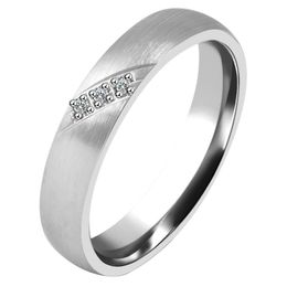 Adelia&acute;s ADELIA ́S Damen Fingerring "Damen Ring aus 925 Silber mit Zirkonia", 62, Silber 925 (Sterlingsilber)silber, Silber 925 (Sterlingsilber), Fingerringe