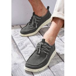 John Devin Herren Sneaker "Slip-On-Sneaker", Gr. 42, grau, Obermaterial: 100% Textilmaterial. Decksohle: 100% Textilmaterial. Futter: 100%