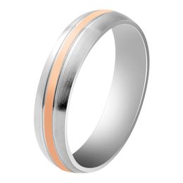 Adelia&acute;s ADELIA ́S Herren Fingerring "Herren Ring aus Edelstahl", 64, Edelstahl, rosa, Edelstahl, Fingerringe