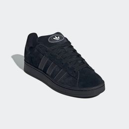 Herren Sneaker "CAMPUS 00S", adidas originals, Gr. 37, schwarz-wei&szlig;, Leder, Schuhe