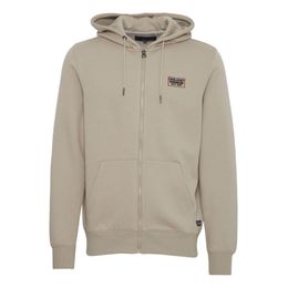 Blend Herren Kapuzensweatjacke "Kapuzensweatjacke BHKaylon", braun, Gr. XL, Obermaterial: 55% Polyester PES. 45% Baumwolle CO., Sweatjacken