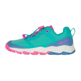 Trollkids Kinder Outdoorschuh "Kids Sandefjord Hiker XT", Gr. 36aquamarine, cornflower, light magenta, Synthetik, Schuhe, wasserdicht