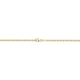 Firetti Damen Collierkettchen "Schmuck Geschenk Gold 333 und 585 Armband Kette Ankerkette diamantiert", 21, Gelbgold 585, B: 3mm, gold, Gelbgold 585,
