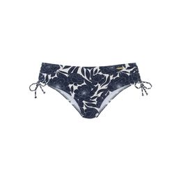 Sunseeker Damen Badehose "Blossom", blau, Gr. 36, bedruckt, Recycling-Polyamid, Badehosen, im Muster-Mix