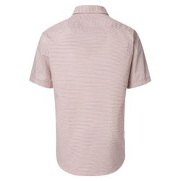 Casamoda Herren Kurzarmhemd "Casamoda Freizeithemd Kurzarm Print", rosa, Gr. XXL, bedruckt, 100% Baumwolle, Hemden