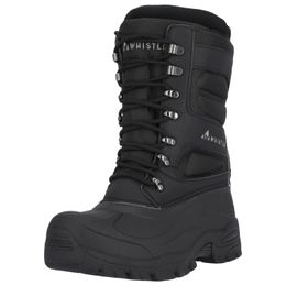 WHISTLER Herren Stiefel "Ferday", Gr. 44, schwarz, Kunstfaser, Lederimitat, Schuhe, mit warmem Thermo-Fu&szlig;bett