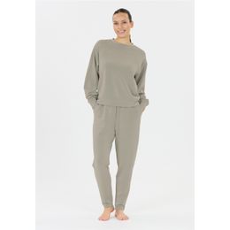Endurance Damen Sweatshirt "Jade"gr&uuml;n, Gr. 34, unifarben, 100% Polyester, Sweatshirts, aus angenehm weichen Material