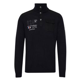 FQ1924 Herren Troyer "Troyer FQErlong", schwarz, Gr. M, Obermaterial: 50% Baumwolle CO. 50% Polyacryl PAN., Pullover
