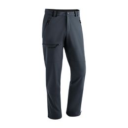 Maier Sports Herren Softshellhose "Adakit M", grau, Gr. 28, Vorderseite: 92% Polyester, 8% Elasthan. R&uuml;ckseite: 100% Polyester, Hosen, Herren