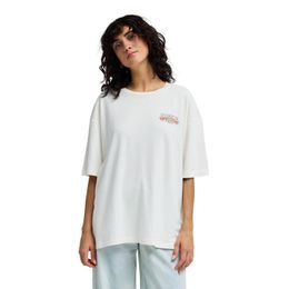 Billabong Damen T-Shirt "Waterfall", wei&szlig;, Gr. S, Obermaterial: 100% Baumwolle., Shirts