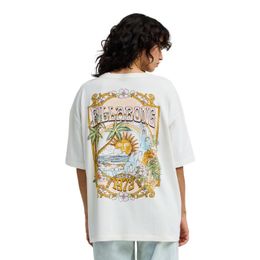 Billabong Damen T-Shirt "Waterfall", wei&szlig;, Gr. XS, Obermaterial: 100% Baumwolle., Shirts