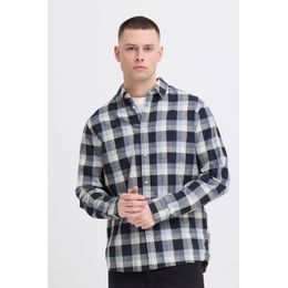 Langarmhemd Blend "BHDaris", Herren, Gr. L, US-Gr&ouml;&szlig;en, salute, Flanell, 100% Baumwolle, kariert, Basic, Basic normal, ohne Ausschnitt, mit Knopf, Hemden, Modisches Hemd mit Karomuster