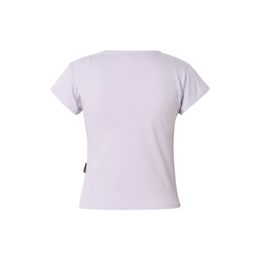 Karl Kani Damen T-Shirt "Karl Kani Small Print Tiny Tee", lila, Gr. M, bedruckt, 100% Baumwolle, Shirts