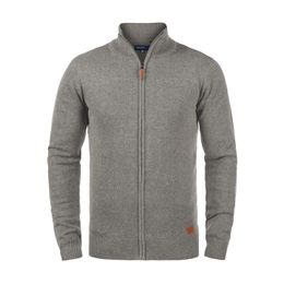 Blend Herren Strickjacke "Strickjacke BHNorman", grau, Gr. S, Obermaterial: 50% Baumwolle CO. 50% Polyacryl PAN., Strickjacken