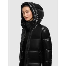 Khujo Damen Steppmantel "HEDD2", schwarz, Gr. M, unifarben, 100% Polyester, M&auml;ntel