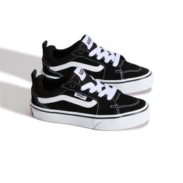 Vans Kinder Sneaker "Filmore", Gr. 27schwarz, wei&szlig;, Leder, Schuhe