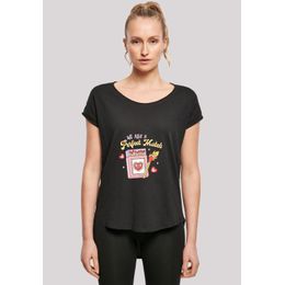 F4NT4STIC Damen T-Shirt "We Are A Perfect Match Love", schwarz, Gr. XXL, Obermaterial: 100% Baumwolle, Shirts, Premium Qualit&auml;t