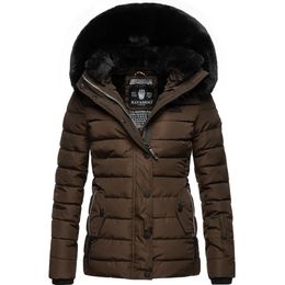 Navahoo Winter Jacket 'Milianaa' female Brown size XXL