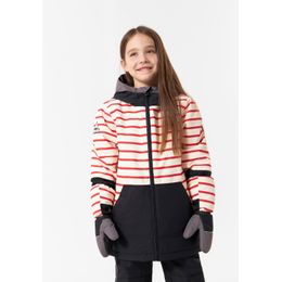 WeeDo Jungen Winterjacke "COSMO PIRAT", rot, Gr. 128, Obermaterial: 100% Polyester, Futter: 50% Polyamid, 50% Polyester. F&uuml;llung: 100% Polyester,