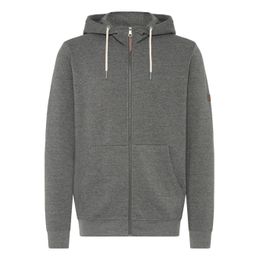 !Solid SOLID Herren Kapuzensweatjacke "Kapuzenfleecejacke SDSima", grau, Gr. M, Obermaterial: 65% Polyester PES. 35% Baumwolle CO., Sweatjacken