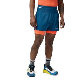 Brooks High Point 5 Inch 2-in-1 Short 2.0 Herren