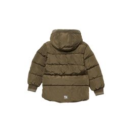 s.Oliver JUNIOR Jungen Steppjacke, braun, Gr. 104, unifarben, Steppware, Obermaterial: 100% Polyester. Futter: 100% Polyester, Jacken, mit